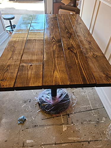 Wood Panel Dining Table (8, Carbon Gray)