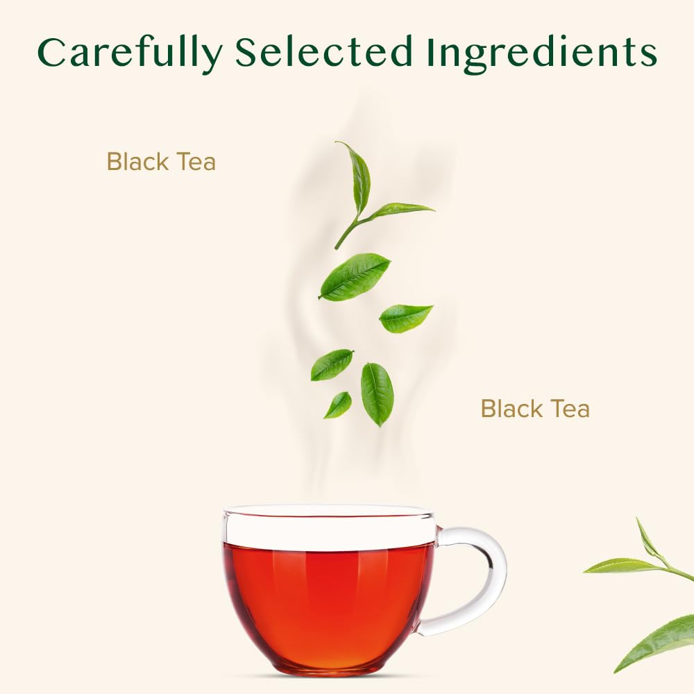 VAHDAM, Original English Breakfast Black Tea Leaves (340g/12oz) 170+ Cups | Non GMO, Gluten Free | Strong & Aromatic Loose Leaf Tea | Unblended Single Origin Tea | Vacuum Sealed Pack