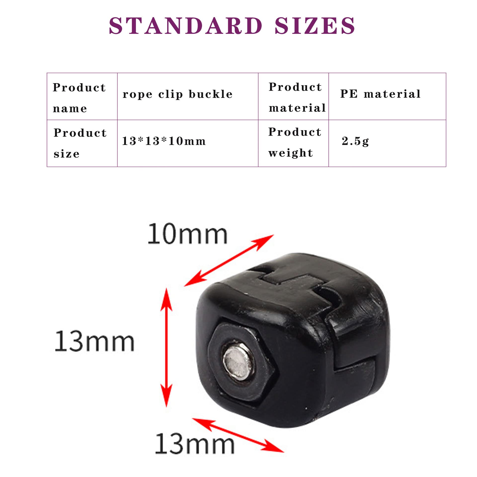 SZZYXD 2 Pcs Compound Bow Drop Away Arrow Rest Clamp Buckle Plastic Fastener Clip for Adjusting Bowstring Fasten Clips Archery Accessories Outdoor Hunting Shooting Use with Drop Away Arrow Rest