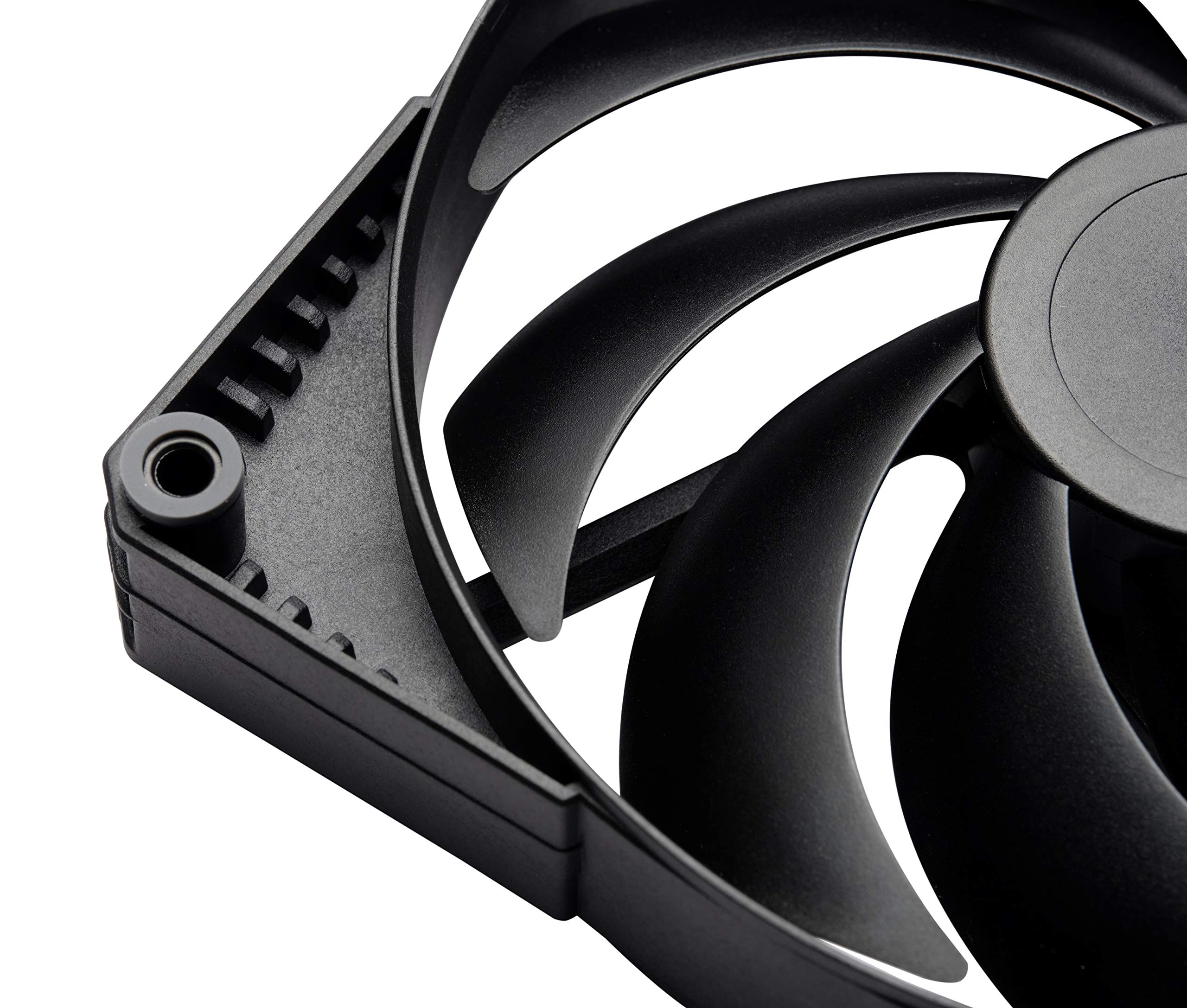 Phanteks (PH-F120SK_BBK_PWM) SK120 PWM Fan, 120mm Fan, high Airflow Nine-Blade Design, Rubber dampening washers - Black