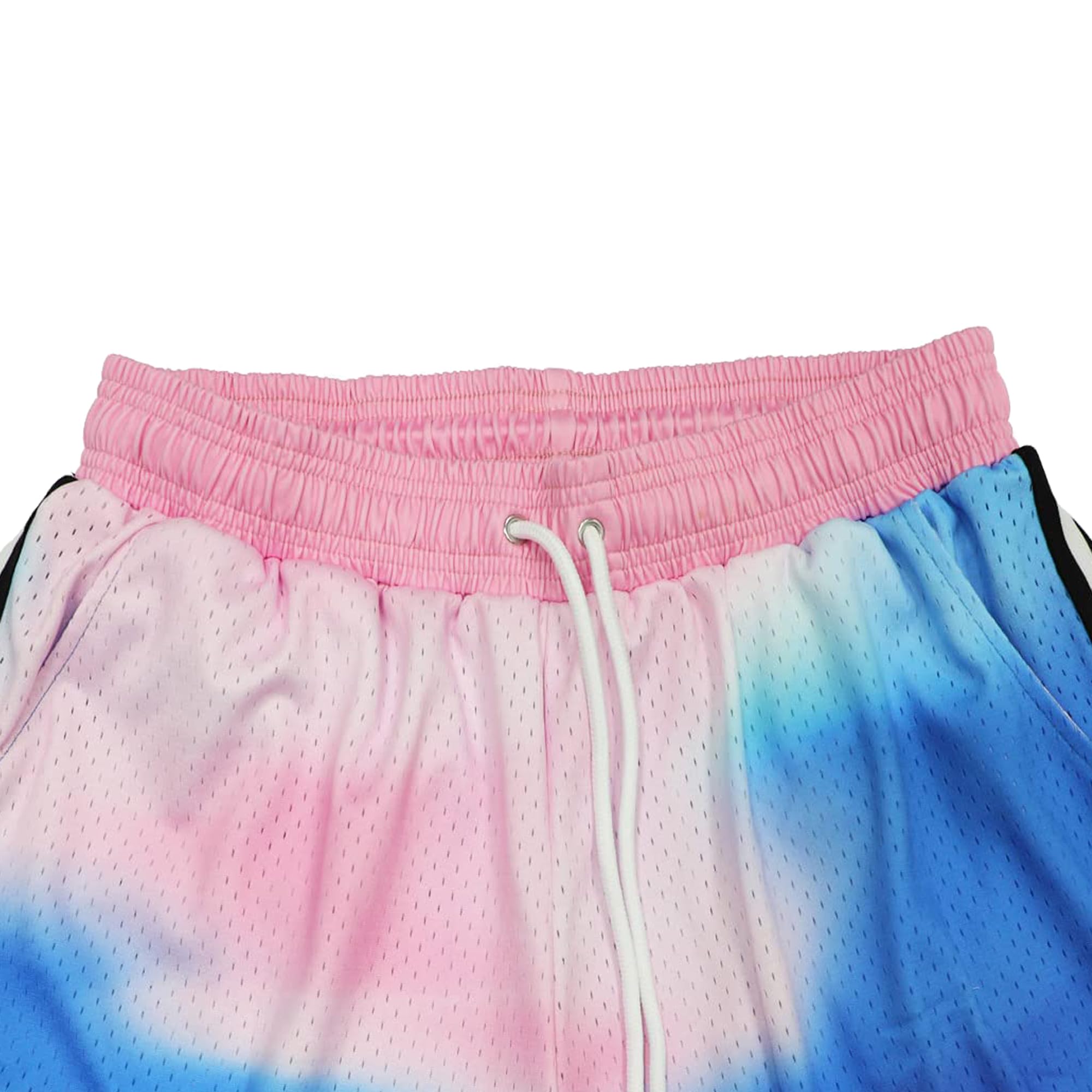 Sublimation Custom Athletic Basketball Shorts for Men with Pockets and Active Tech Graphic Knit Elastic Waistband Quick Dry Activewear (co8,Large)