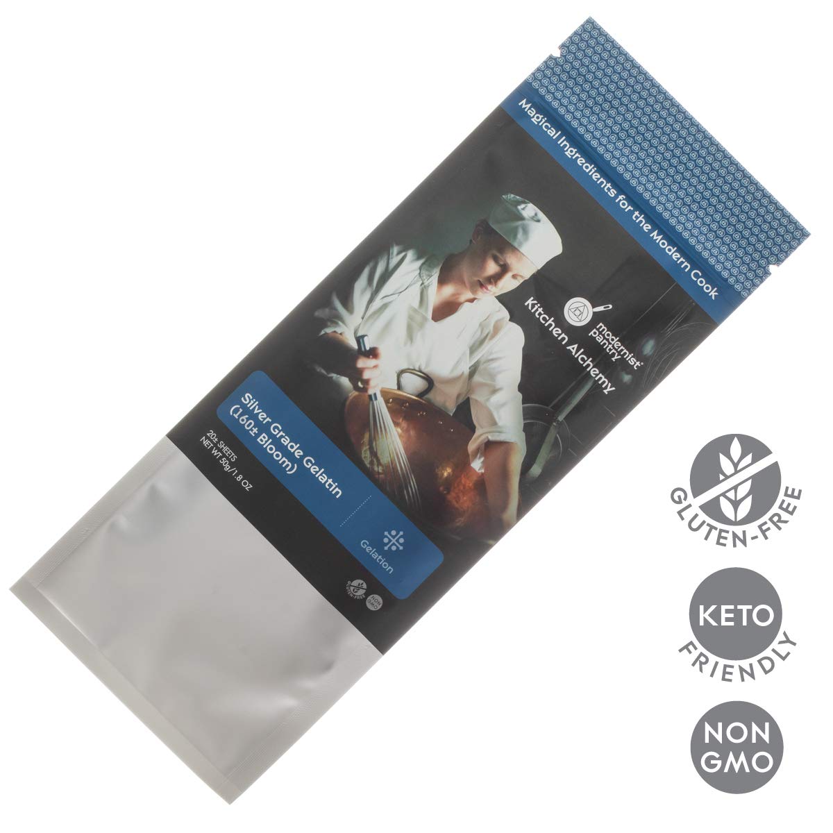 Modernist Pantry® - Silver Gelatin Sheets - 170 Bloom - 20 Sheets
