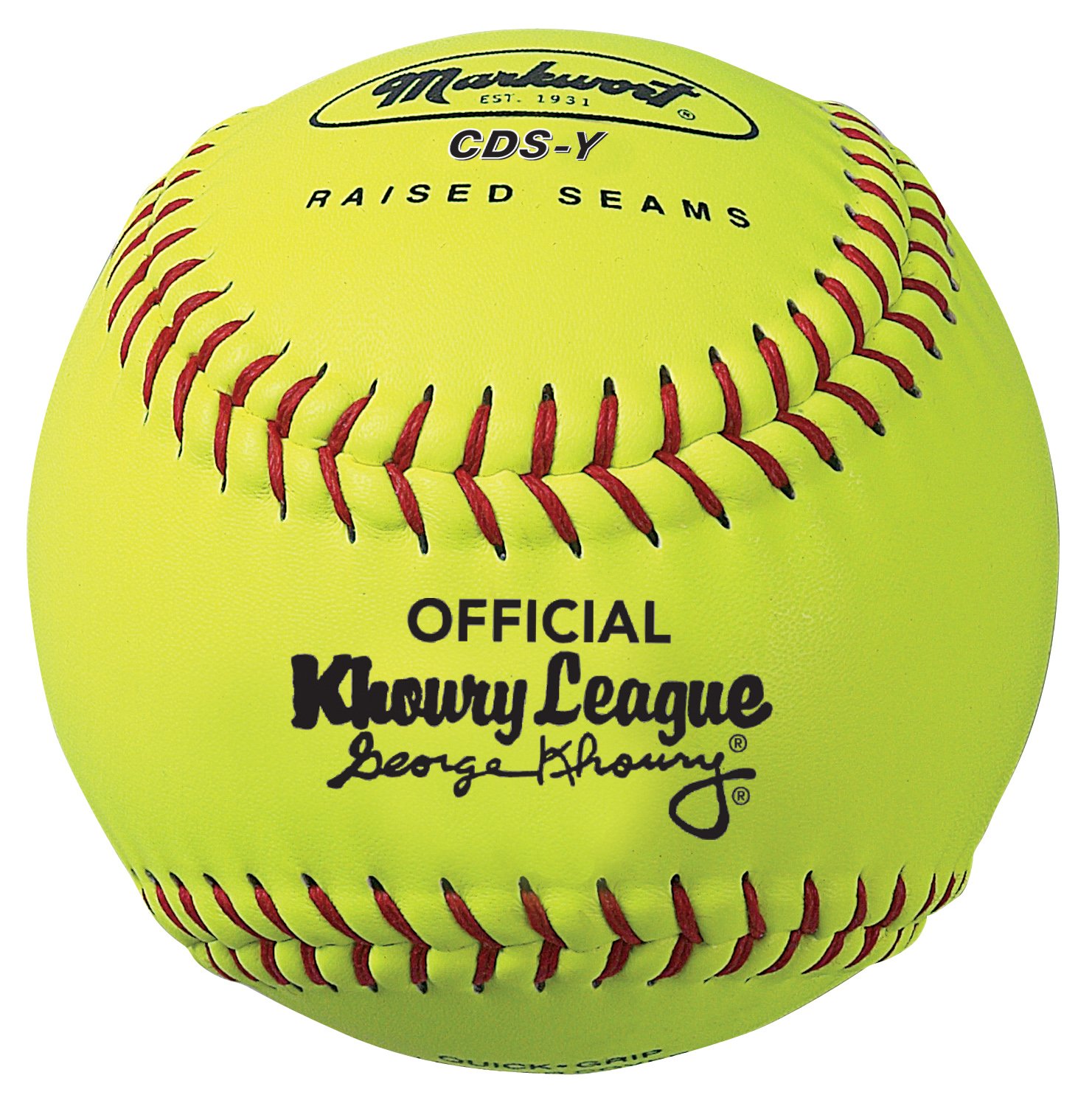 Markwort Chic, Sophomore, Debutante, Senior Khoury League Softballs (Dozen)