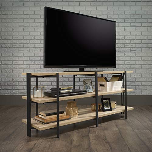 Sauder North Avenue Credenza, for TVs up to 54", Charter Oak Finish