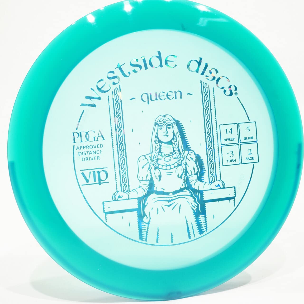 Westside Queen (VIP) Distance Driver Golf Disc, Pick Color/Weight [Stamp & Exact Color May Vary] Pink 173-174 Grams