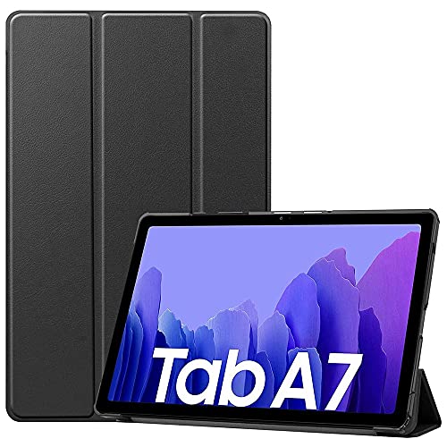 Samsung Galaxy Tab A7 10.4" (32GB, 3GB, WiFi + Cellular) Snapdragon 662, 4G LTE Tablet GSM Unlocked (Global, T-Mobile, AT&T, Metro) International Model SM-T505 (w/Smart Folding Case, Gray) (Renewed)
