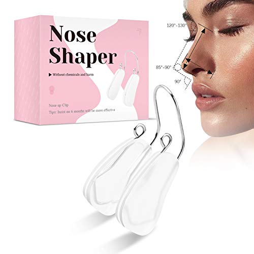 Nose Shaper Clip Nose Beauty Up Lifting Silicone Nose Bridge Wide Crooked Nose High Up Tool