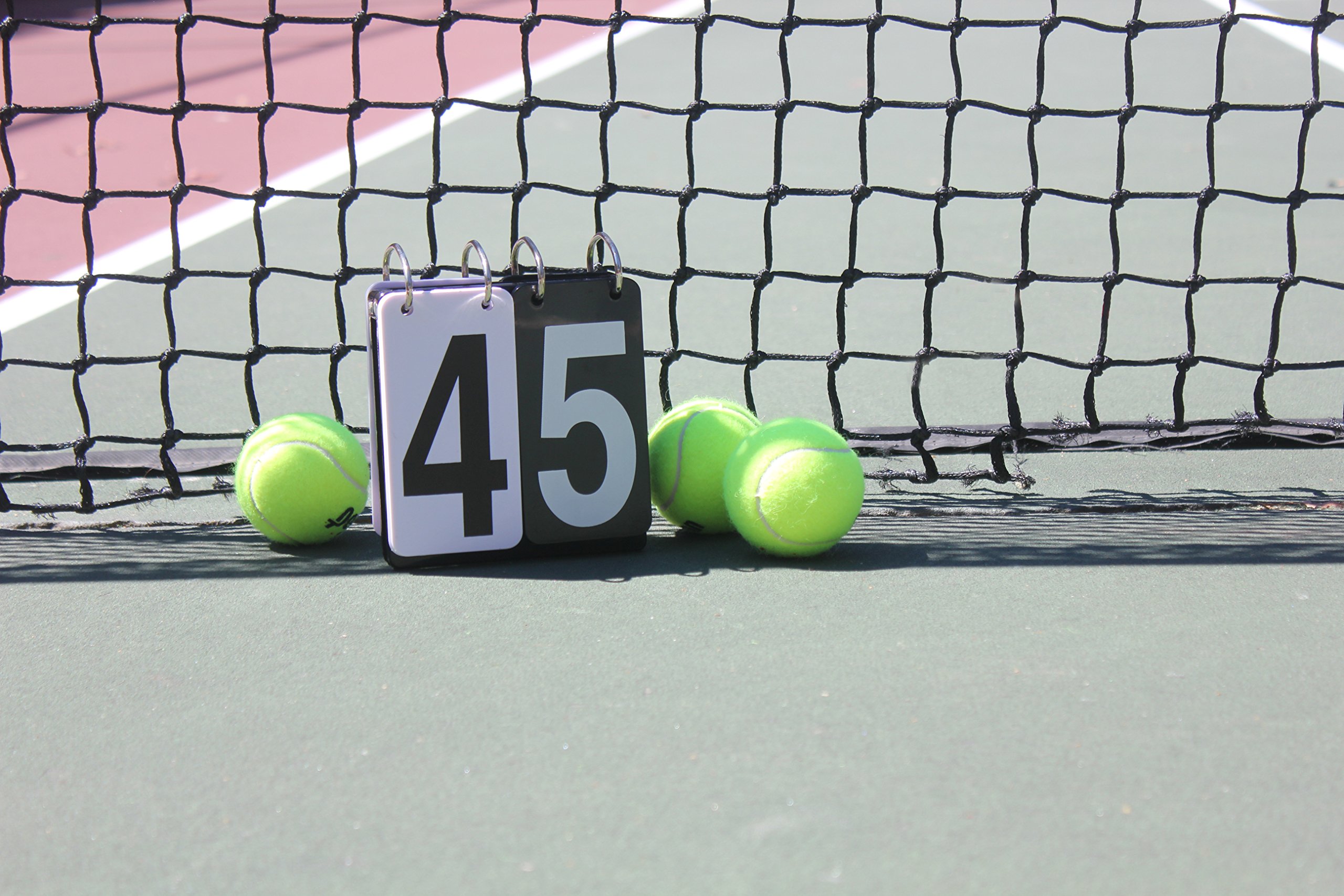 Match Tuff EZ Score (0-6) | Portable Tennis Score Keeper | EZ-FLIP | Outdoor/Indoor