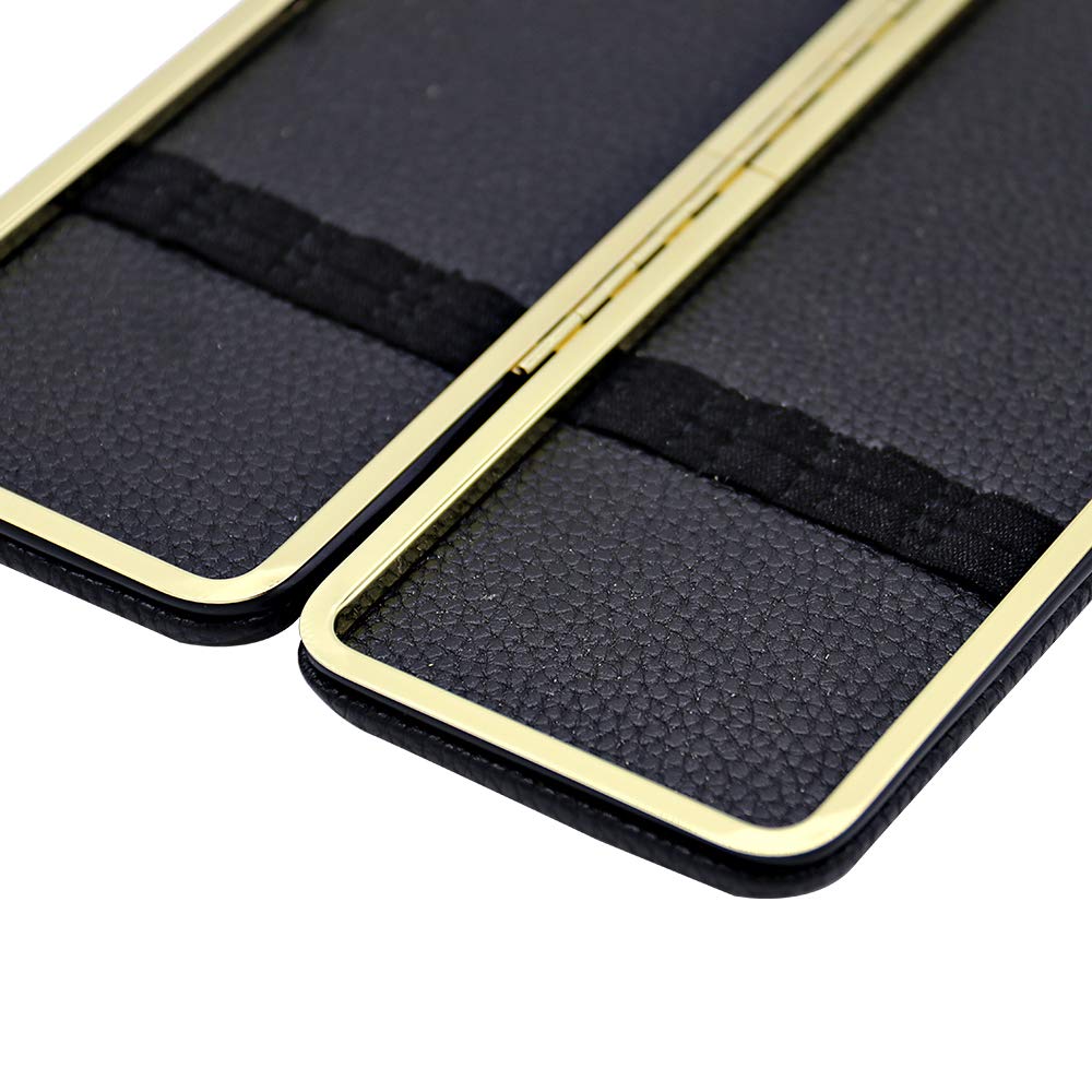 Ms.Queen Tweezers Case for Eyelash Extension,Scissors Lash Brush Eyebrow Razors and Tweezers Kit Premium Empty PU Storage Bag