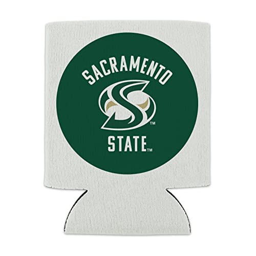 Sacramento State University Hornets Can Cooler - Drink Sleeve Hugger Collapsible Insulator - Beverage Insulated Holder
