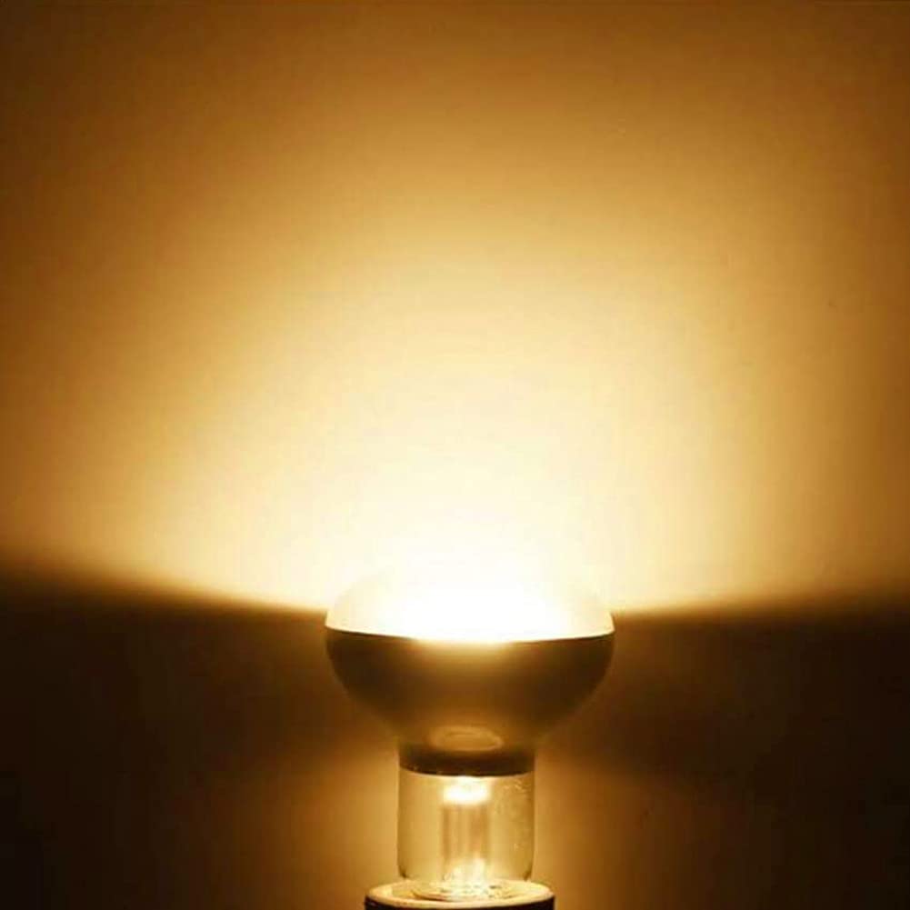 SKRLED 8 Pack Lava lamp Bulb 40 Watt Reflector Type Bulbs, R39 E17 Base Replacement Bulbs for Lava Lamp, Glitter Lamp,120V Yellow