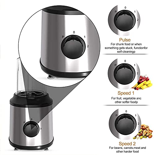 Water cup Electric juicer Blender Blender 22 000Rpm High Speed U200BU200Bblender Ice Crusher With 3 Control Speeds And 1.8L Glass Jar 3 Titanium Alloy Sharp Blades For Ice/Nuts/ ZJ666