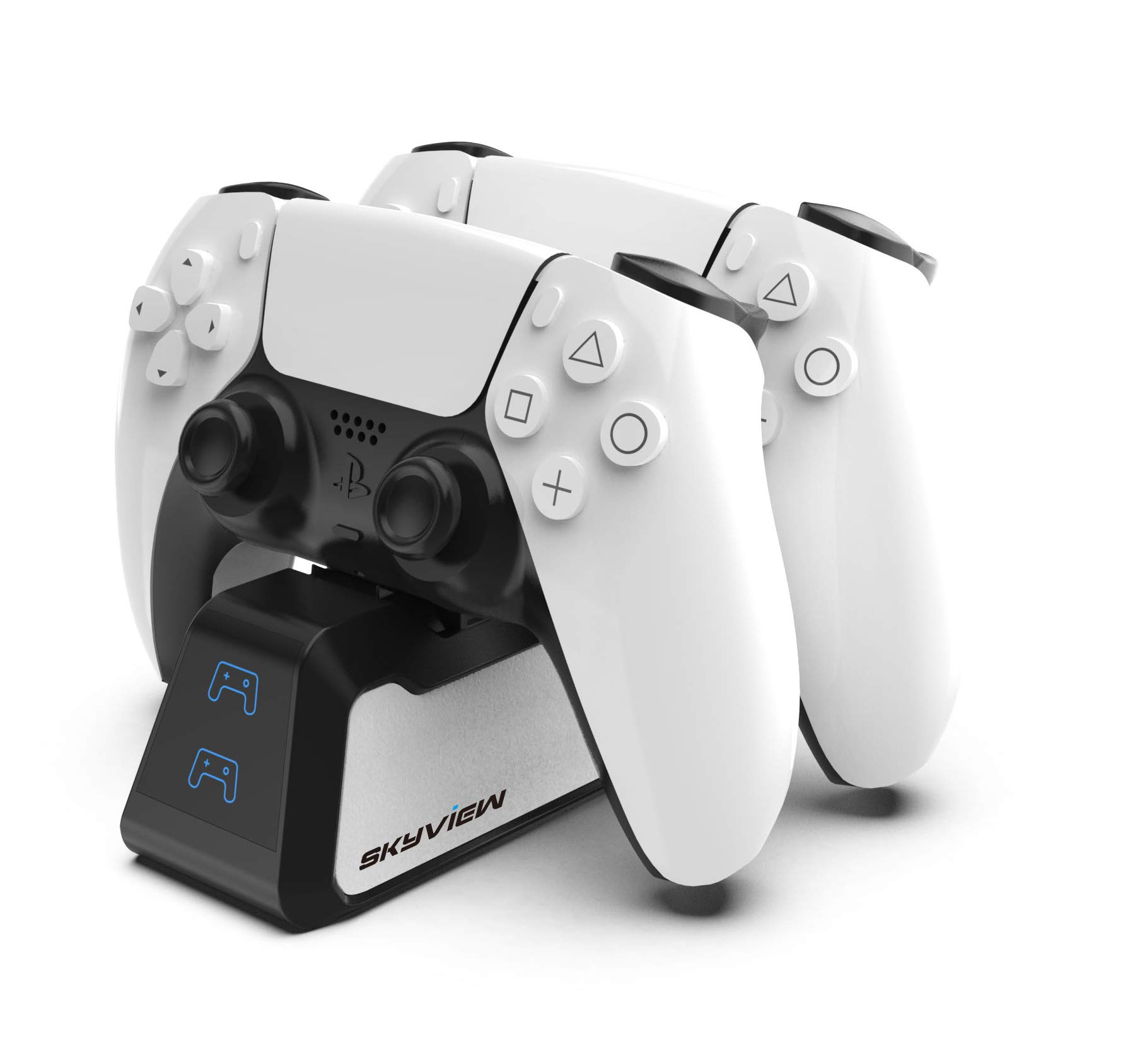 Real 2500mA PS5-Charging-Station Skyview PS5-Fast-Charger Sense-Controller-Charger PS5-Controller-Charger-Station
