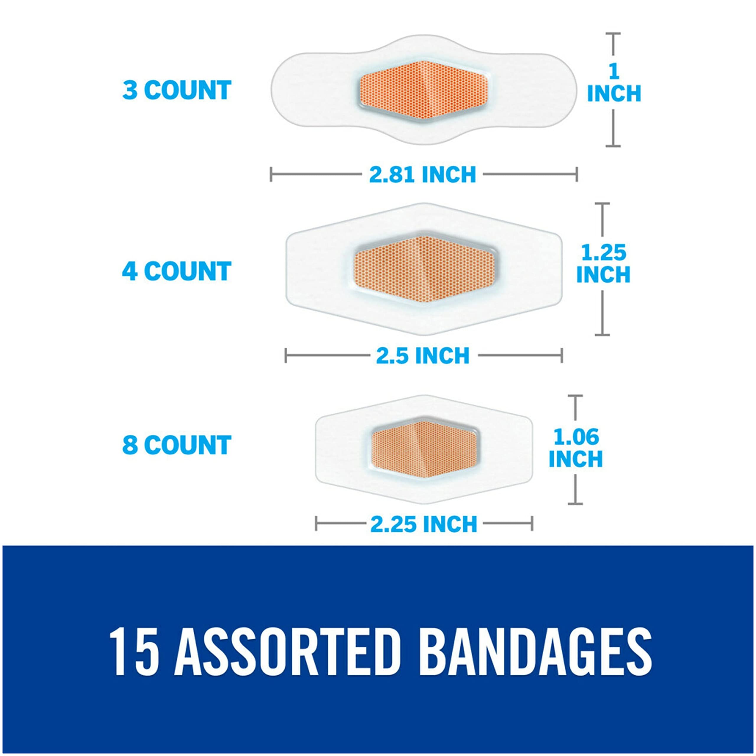 Nexcare Max Hold Waterproof Bandages, Stays On for 48 Hours, Flexible Bandages for Fingers, Hands and Heels - 6 Pack Clear Waterproof Bandages