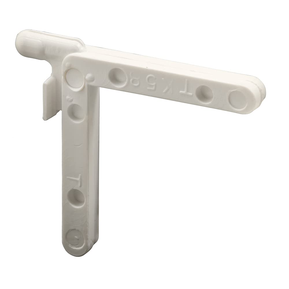 Make-2-Fit PL 14997, White Nylon (20-pack) Tilt key, Unfinished