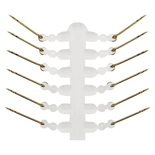 WHYHKJ 15mm 1Set Bait Rigs, Carp Bait Spike, Carp Feeder Tackle for Worm Corn Baits Carp Fishing Tool Accessories