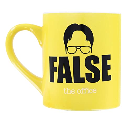 Silver Buffalo The Office Dwight Shirt Ceramic Mug, 14 Ounces