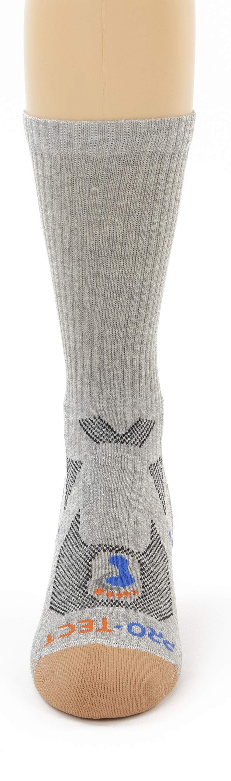 Pro-Tect Copper Athletic Extreme Fitness Socks Made in the USA (2-Pair)