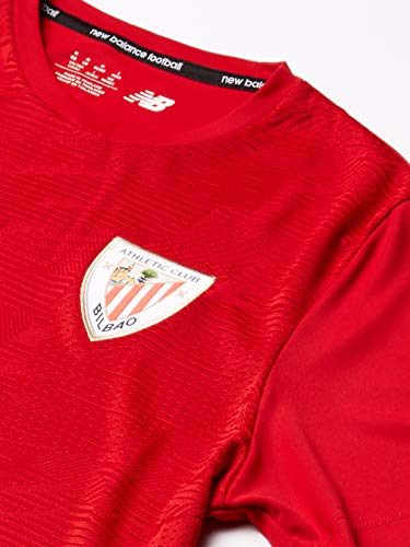 New Balance Men's AC Bilbao Pre Game Short Sleeve Jersey, Team Red, Small