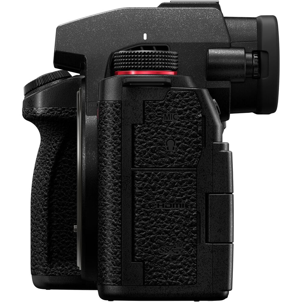 Panasonic Lumix S5 II Mirrorless Camera (DC-S5M2BODY) + 2 x 64GB Memory Card + Corel Photo Software + 2 x DMW-BLK22 Battery + Charger + LED Light + Card Reader + Case + Flex Tripod + More