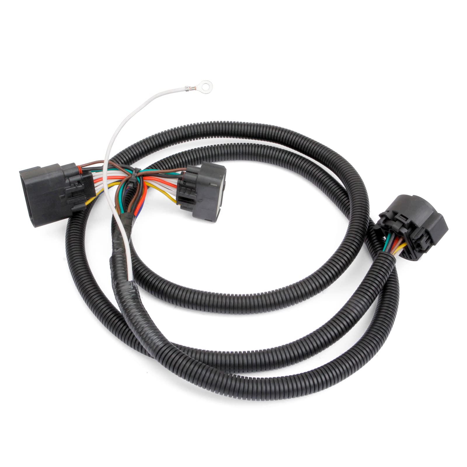 MITZONE RV Blade 7-Pin Trailer Wiring Harness Compatible with Ford F-150 2015-2020 Ranger 2019-2021