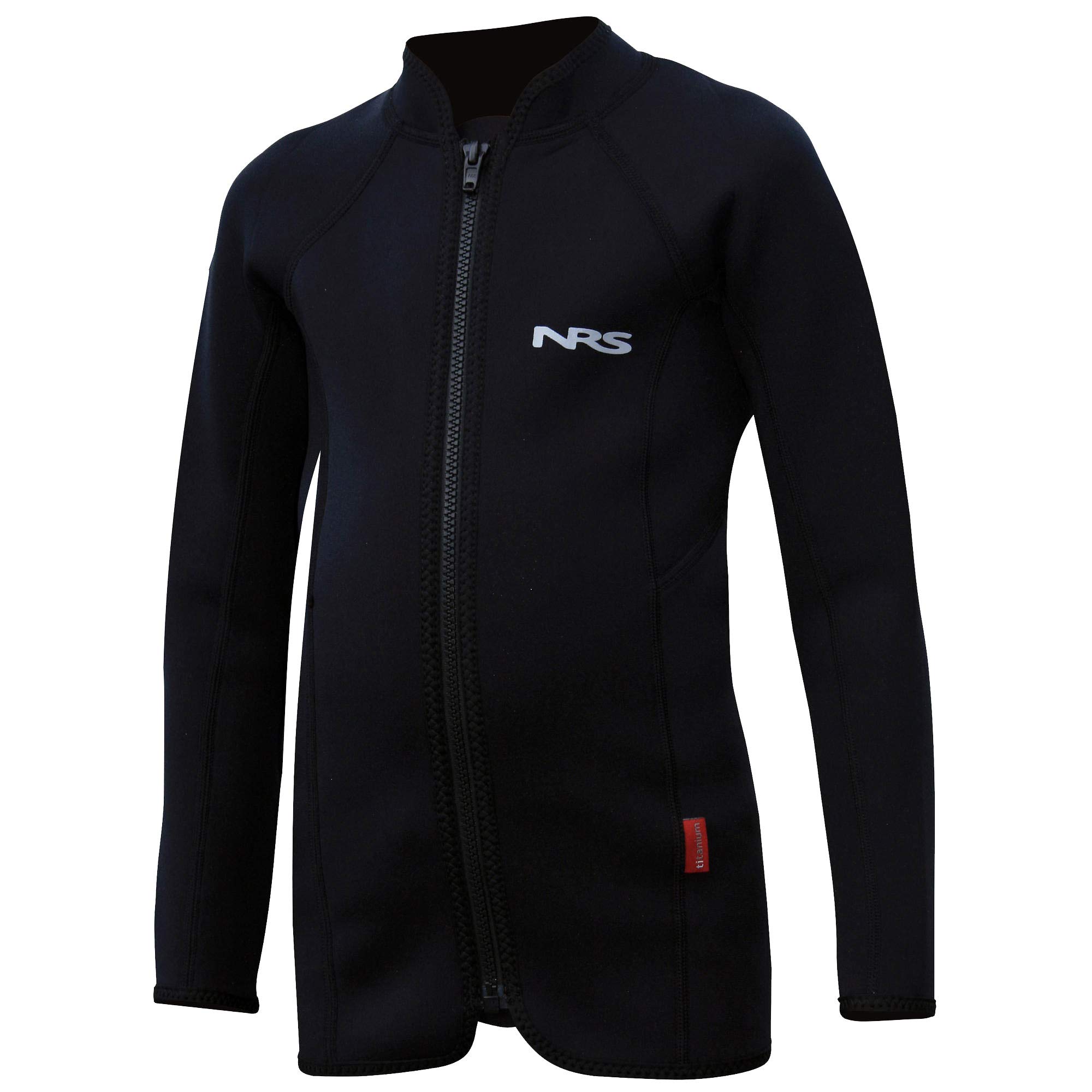 NRS Youth Bill's Wetsuit Jacket-Black-L