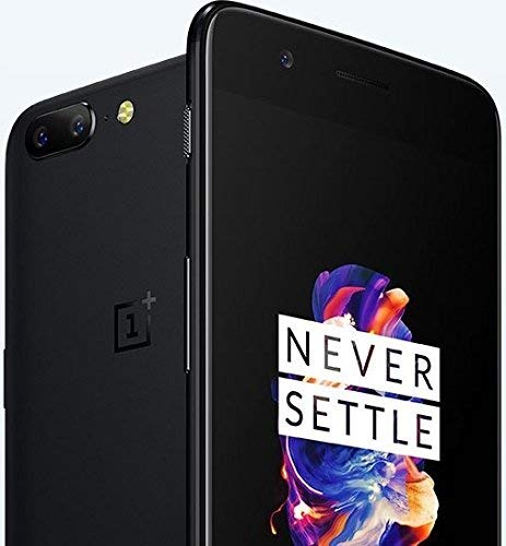 OnePlus 5 A5000 8GB RAM / 128GB Midnight Black Factory Unlocked USA Version (Renewed)