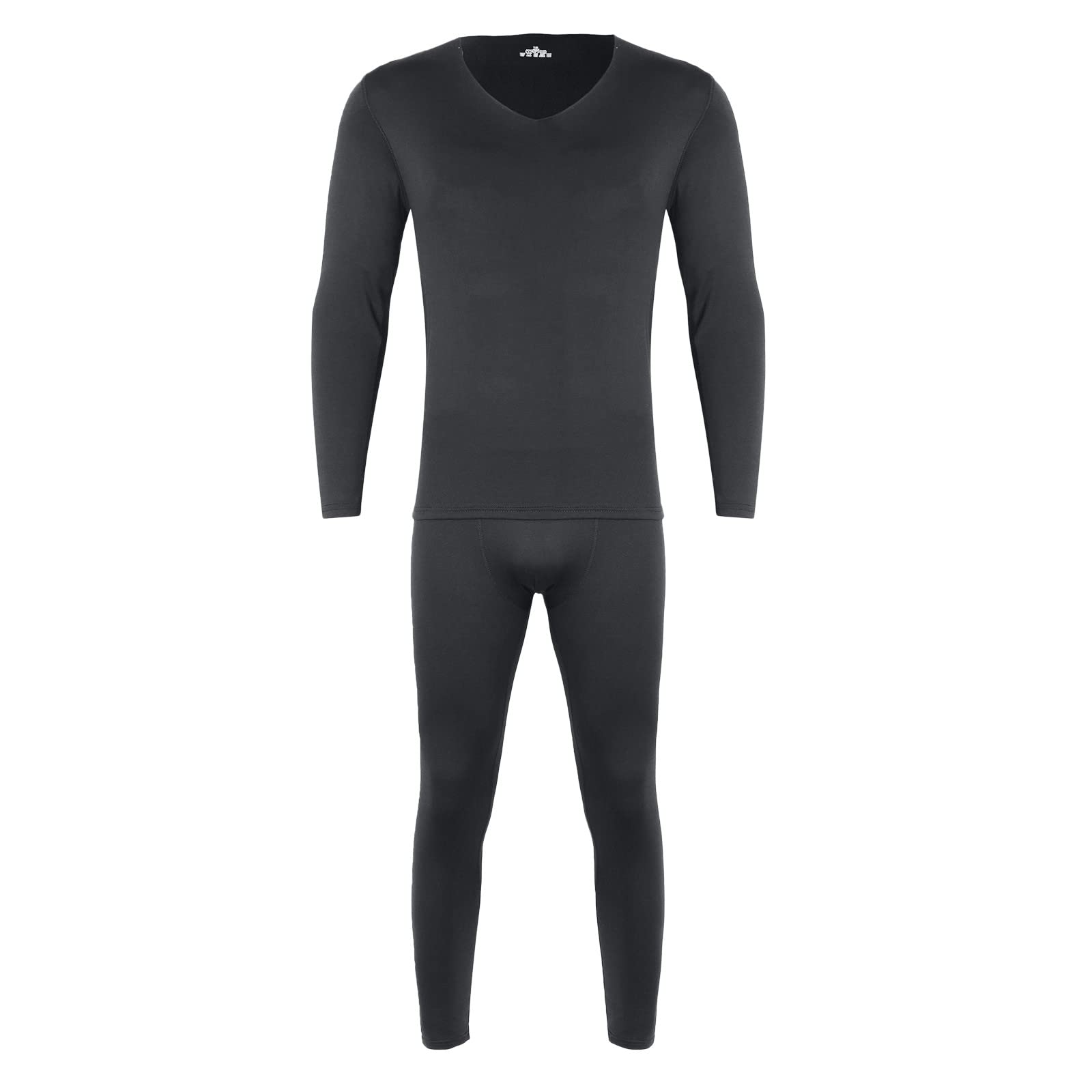 Thermal Underwear for Men Soft Long Johns Cotton Long Johns Top & Bottom Base Layer Thermal Warm for Cold Winter