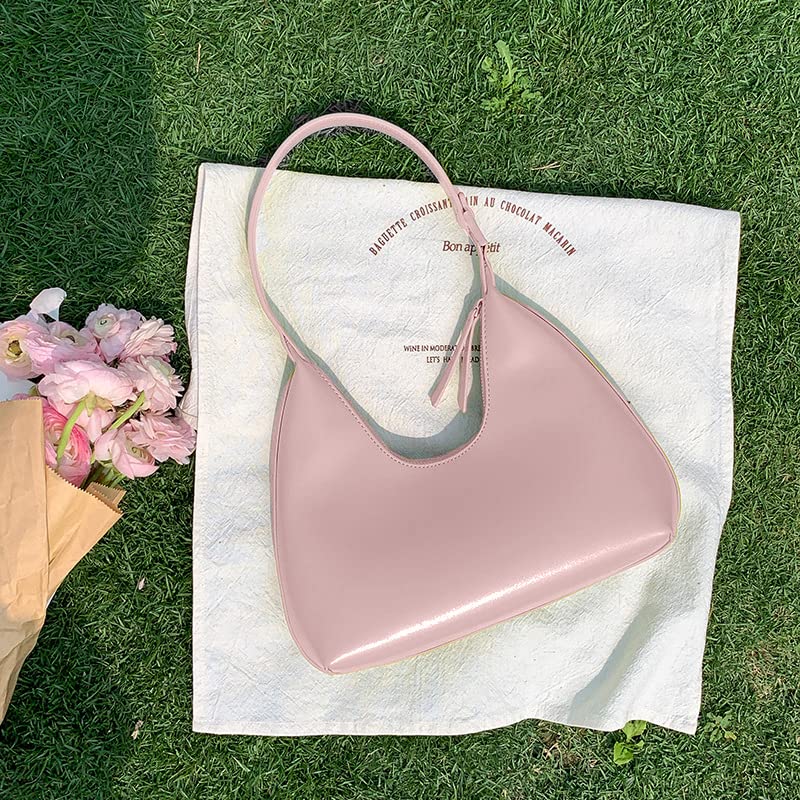 Women's Small Shoulder Bags Fashion Small Hobo Bags Women's Mini Wallets Women's Clutches (Pink)