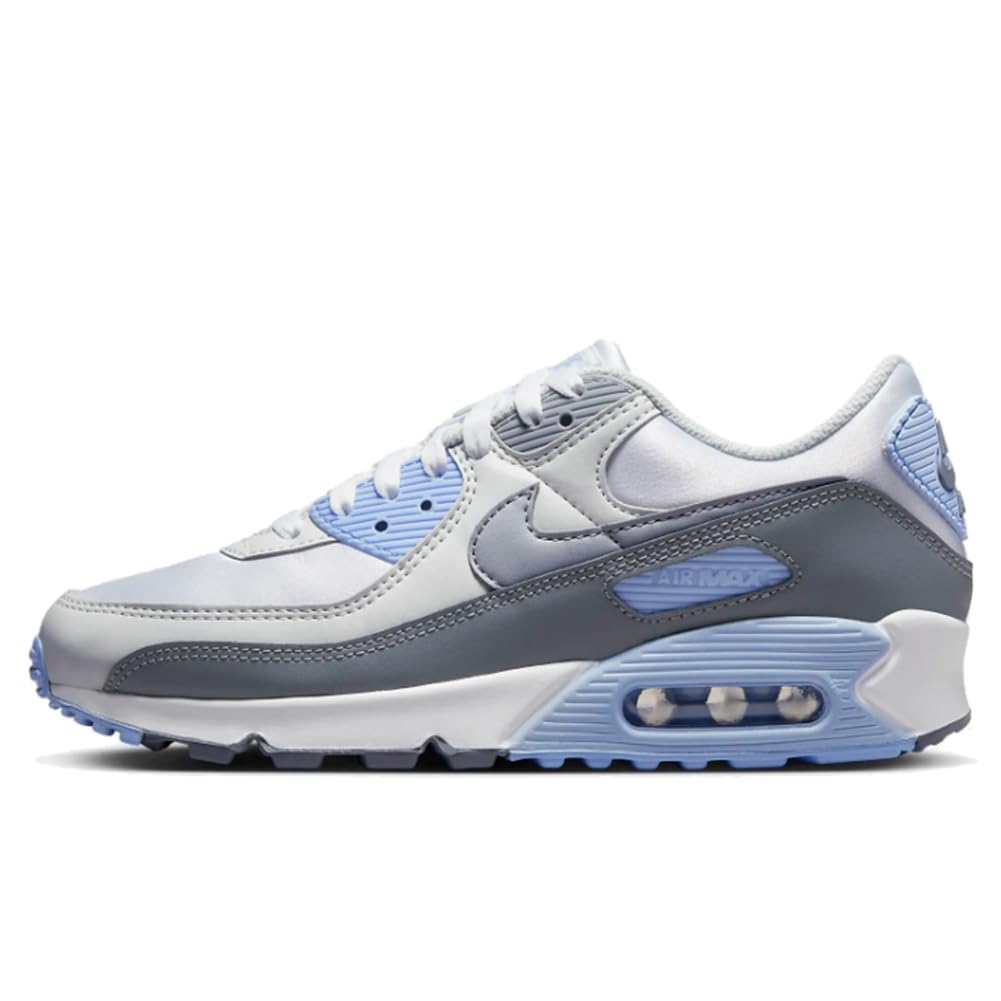 Nike Women's Air Max 90 White/Wolf Grey-Photon Dust (FB8570 100) - 7