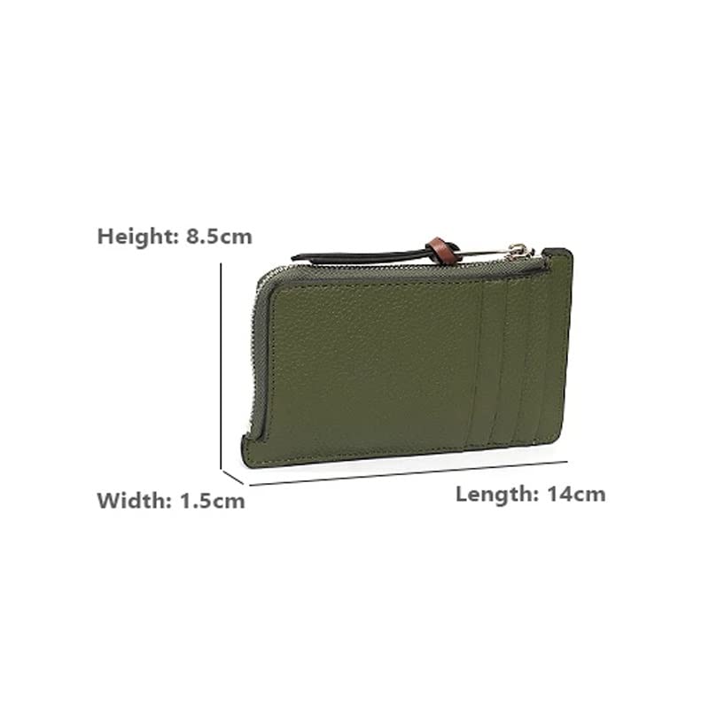 WYFDP Women Small Wallet Zip Coin Purse Patchwork Credit Multi Card Holders Female Daily Money Case