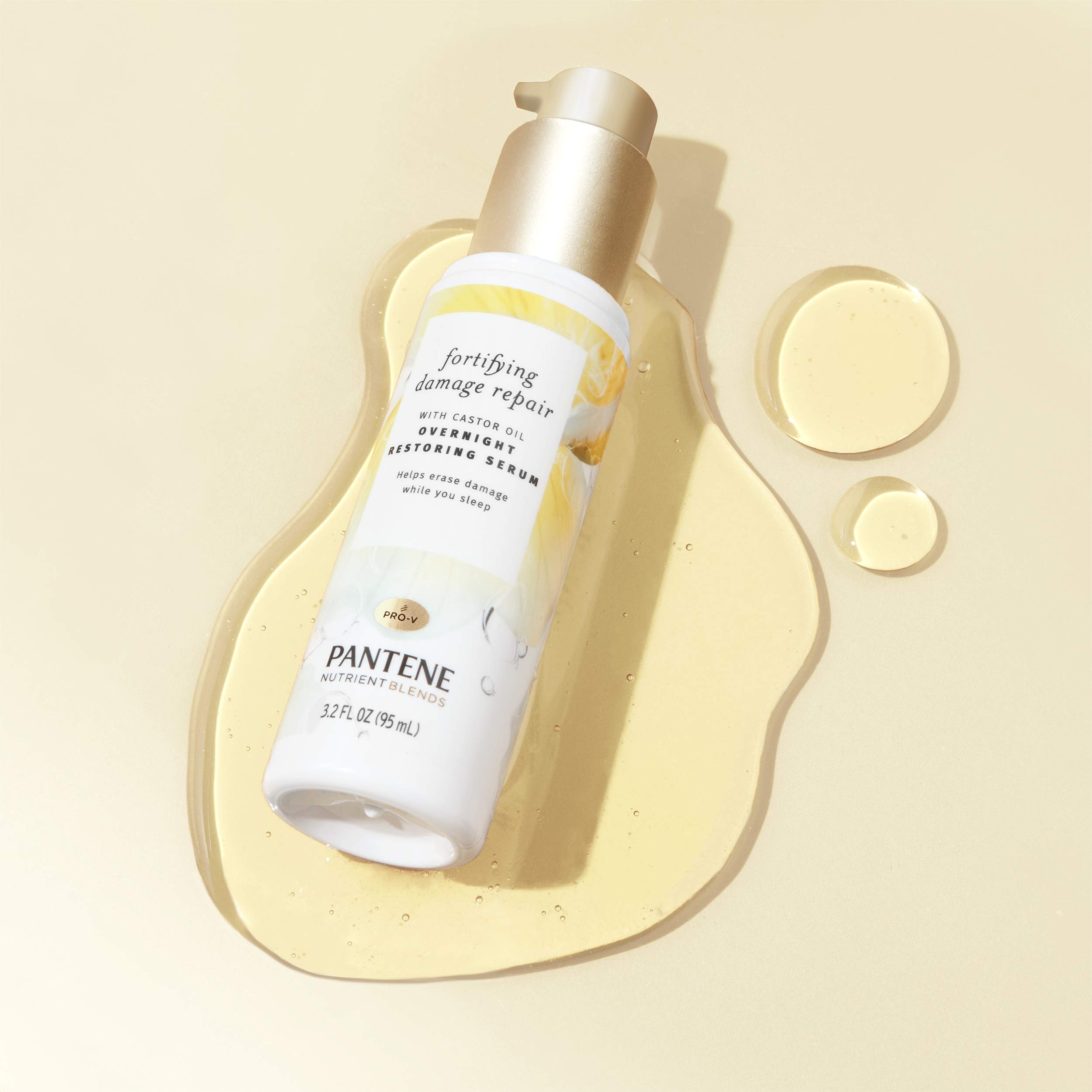 Pantene Hair Serum and Leave In Conditioner 3.2 fl oz Twin Pack