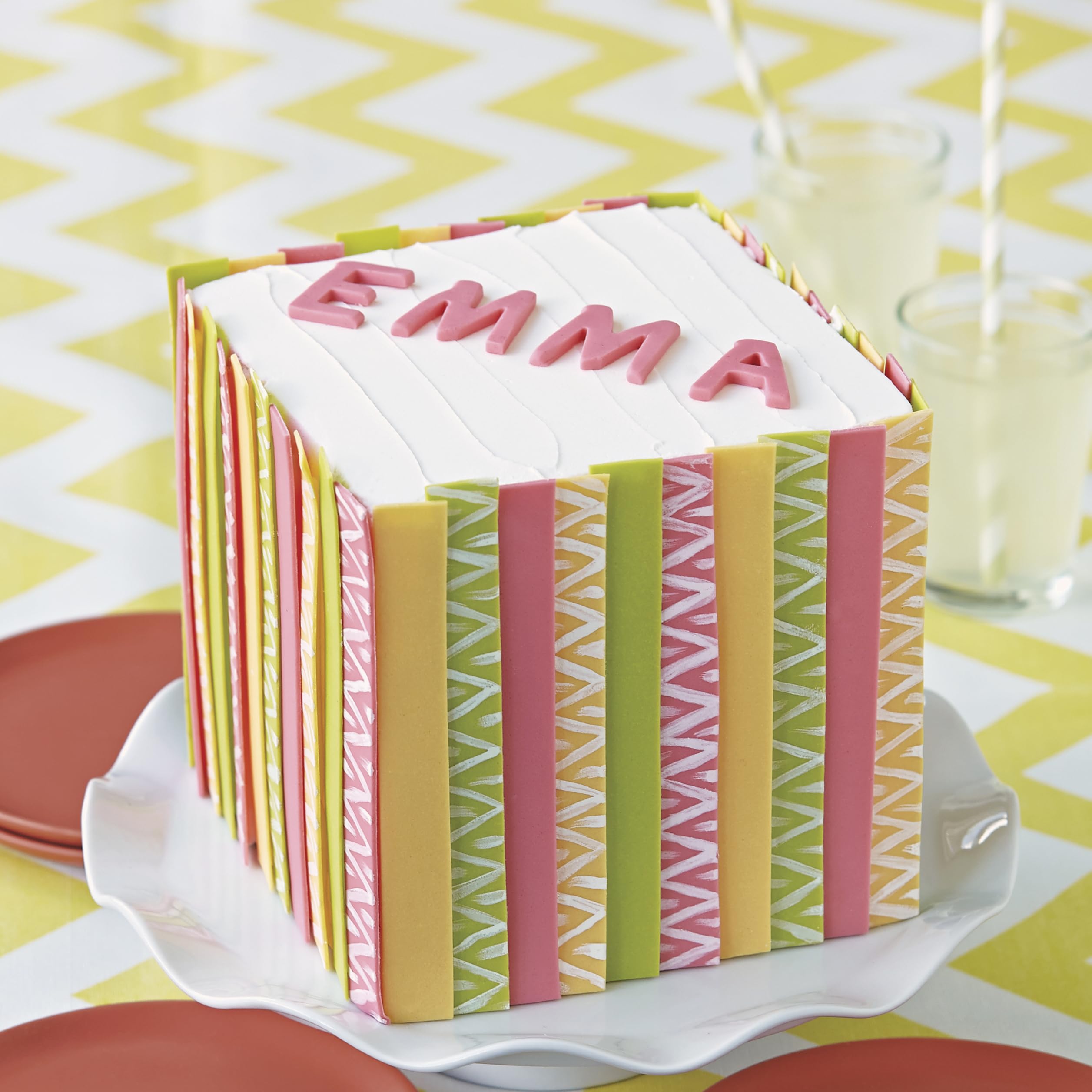 Wilton Fondant Letter and Number Stamp Set - Small Plastic Fondant Cutters Make It Easy to Press Out Shapes to Personalize Your Treats with Letters and Numbers, 42-Piece