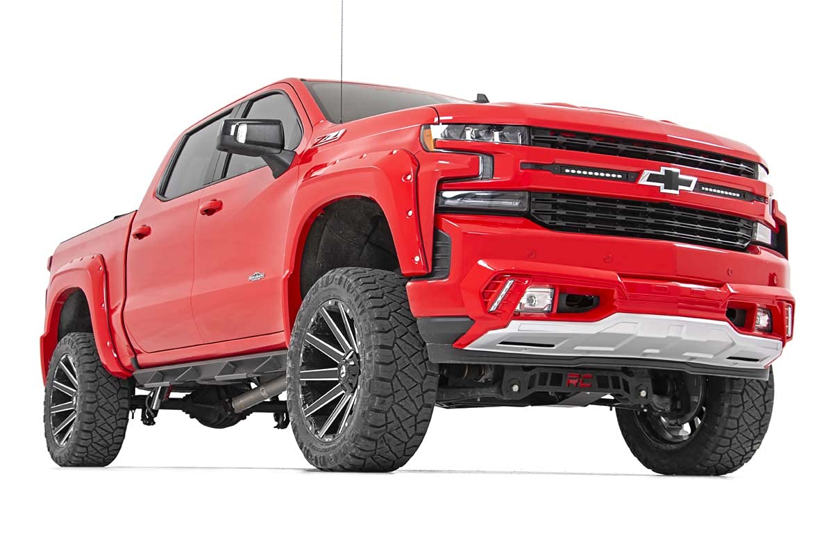 Rough Country AL2 Drop Steps for 2019-2022 Chevy/GMC 1500/2500HD - AL119204A