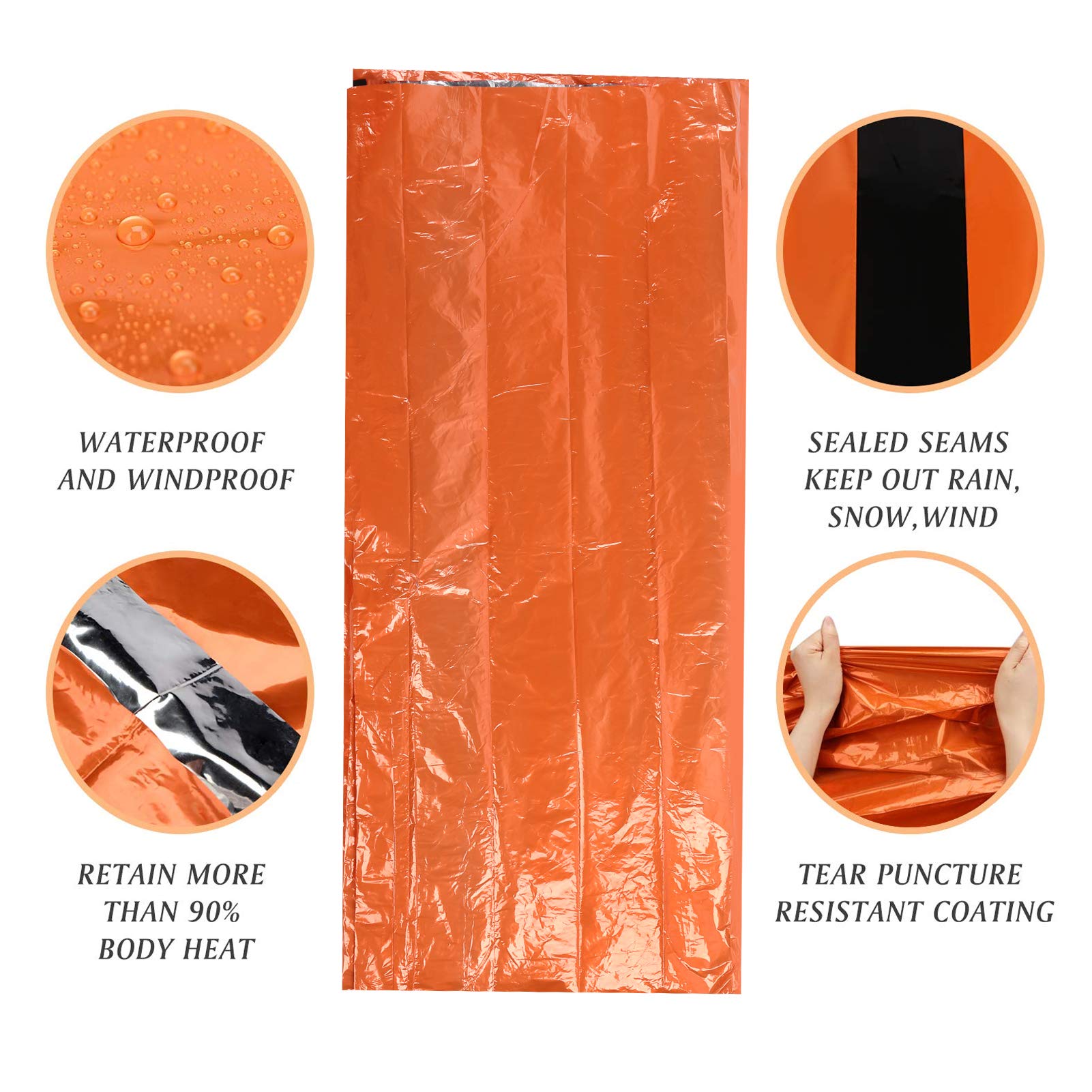 Sleeping Bag, Warm Sleeping Bag, Waterproof and Moisture-Proof, Suitable for Camping