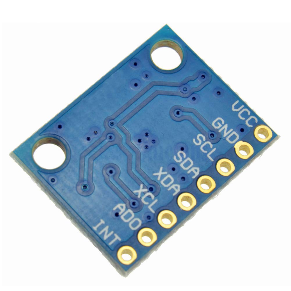 Onyehn 5Set IIC I2C GY-521 MPU-6050 MPU6050 3 Axis Analog Gyroscope Sensors + 3 Axis Accelerometer Module for Arduino with Pins 3-5V DC