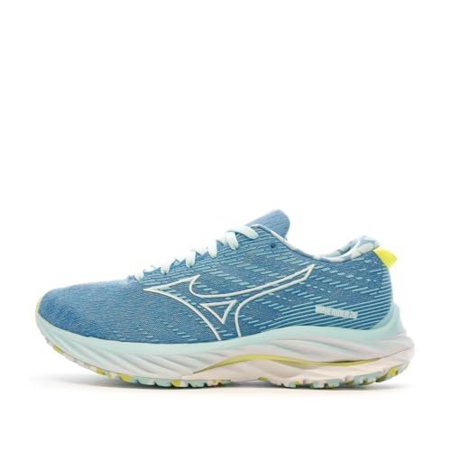 mizuno Women's Blue Running Shoes Wave Rider, Blue, 6.5 AU