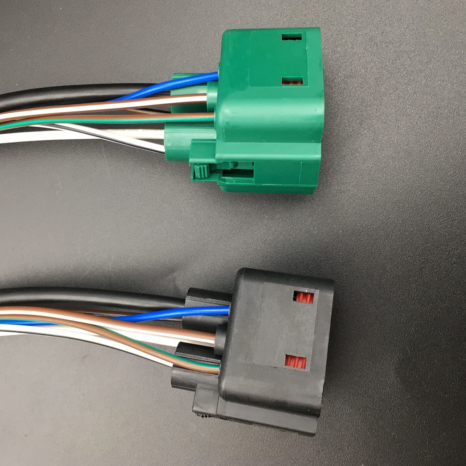 SET 2 FOR 6.0 6.4 7.3 Powerstroke Diesel Glow Plug Control Module GPCM Pigtail Connector 4C3Z-12B568-AA YC3Z-12B533-AA DY876 YC3Z12B533AA