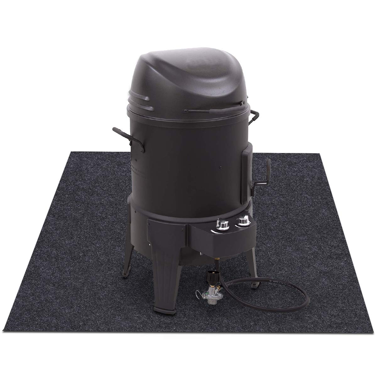 Turkey Fryer Mat,for Floor Surface/Absorbent mat Lightweight Washable Floor Mat to Protect Decks and Patios from Grease Splatter,Against Damage and Oil Stains or Grease Spills,Back Non-Slip (36”×40“)