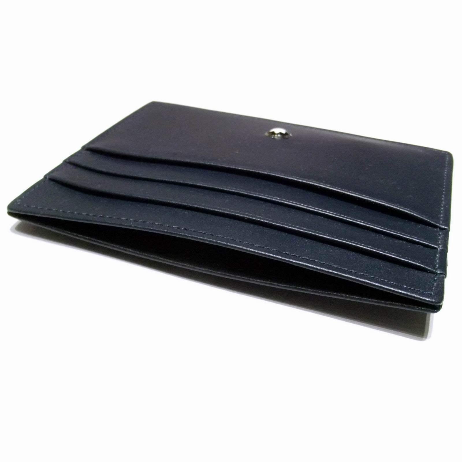 Montblanc Women's Business Card Case, Navy, One Size
