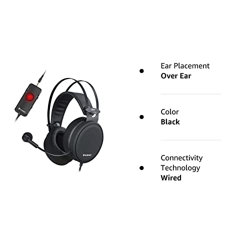 NUBWO PS4 Xbox one Headset 7.1 Surround Sound PC USB Gaming Headset with Noise Reduction Mic, Over Ear Headphones with Game&Chat Volume Controls for PC/Playstation 4/Xbox 1