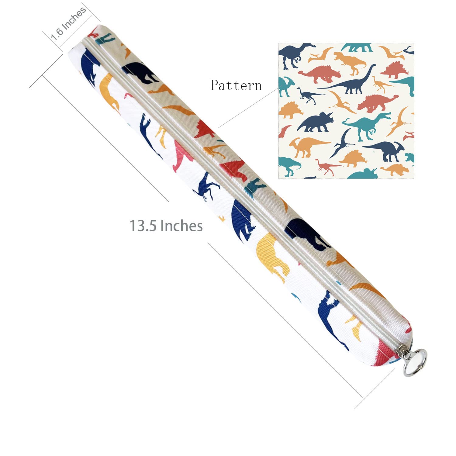 Recorder Gift Bag Flute Storage Case Bag, Portable Oxford Fabric White Vertical Flute Case for Recorders