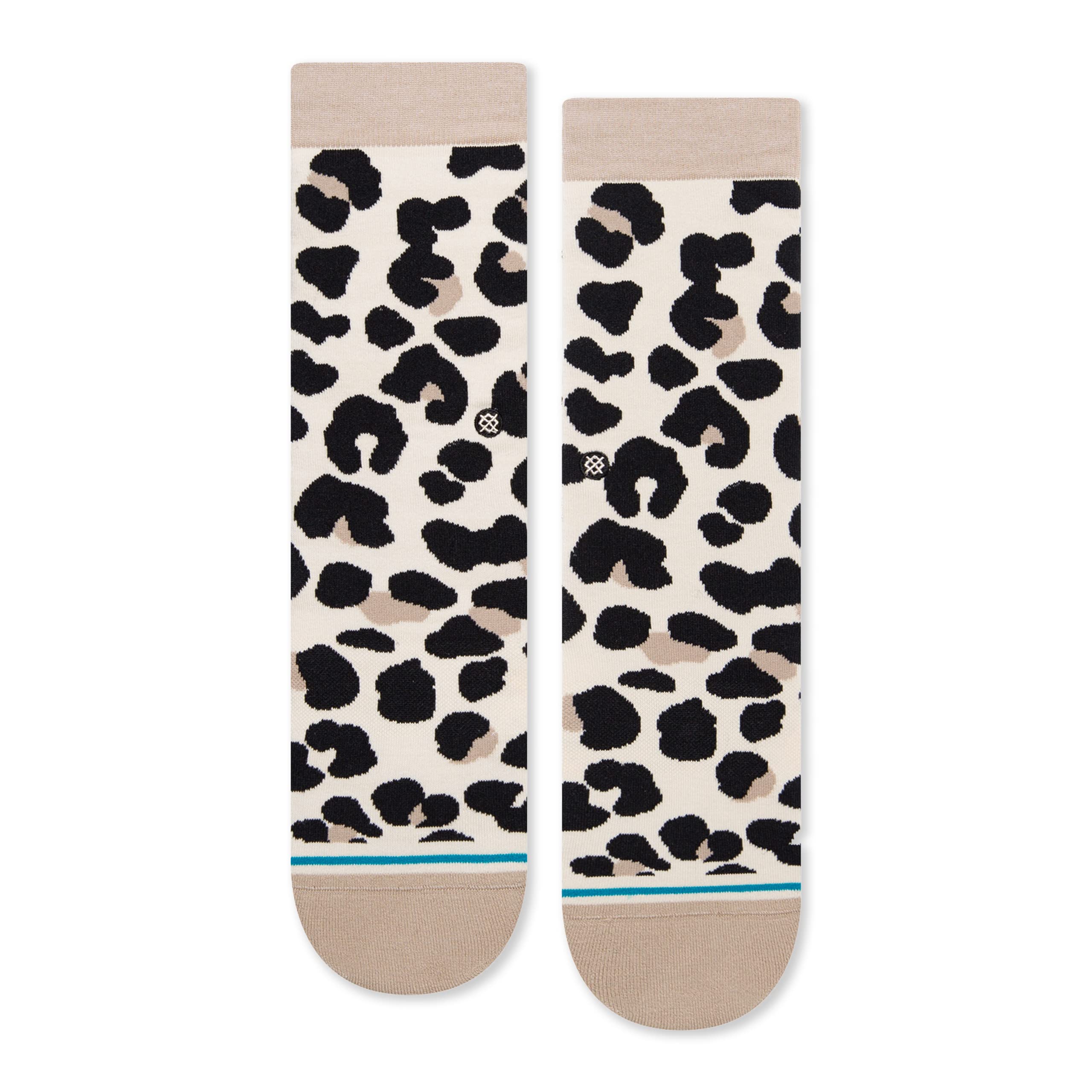 Stance Spot On Crew Leopard SM (Women's Shoe 5-7.5)