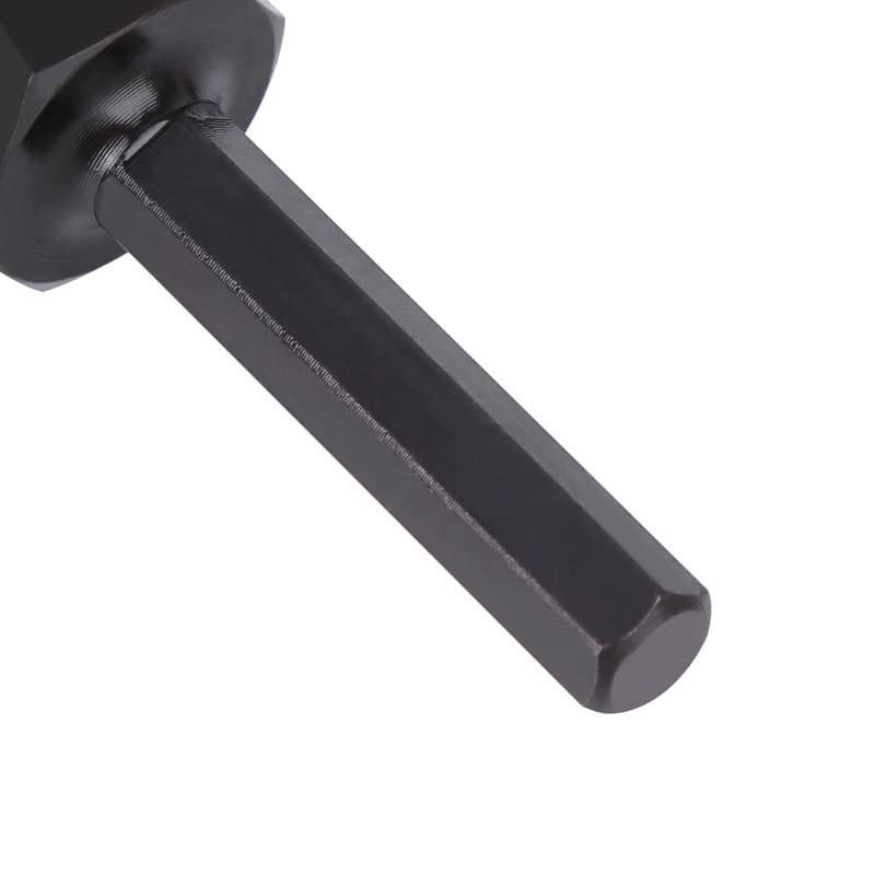 Vearter Arbor Connection Adapt, 5/8''-11 Thread to 3/8'' Hex Suitable for Diamond Core Bits Hole Saw Fitted On Electric Drill