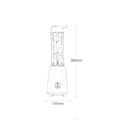 Water cup Electric juicer Single Spoon Blender With Vacuum Bottle Portable Juicer Smoothie Blender (Color: Green) (Color: Pink) (Color: Green) ZJ666