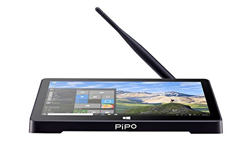 PIPO X8 Mini PC 7inch IPS Touch Screen Win10 OS Tablet PC Intel Z3735/Z8350 Quad Core 2G RAM 32G/64G ROM BT RJ45 USB PC (X8S (2GB+64GB))