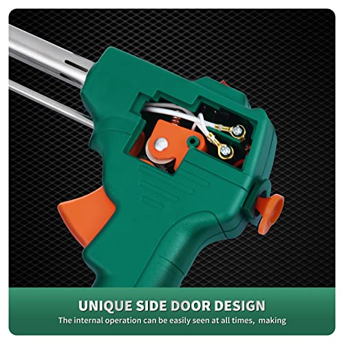 Soldering Iron Kit, Fulljion 60W Automatic Hand held Solder Welding Gun Tool with Welding Wire,Desoldering Pump for Soldering Circuit Board, Home DIY, Electronic Repair