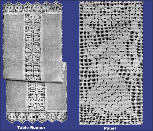 Mary Fitch #7 c.1917 - Filet Crochet with Instructions