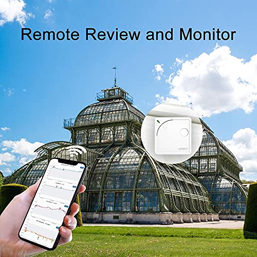 UbiBot Industrial Wireless Remote Temperature Humidity Ambient Light Sensor 2.4GHZ WiFi 24/7 Alerts Data Logger Free iPhone/Android Apps Monitor Anywhere, Anytime! IFTTT WS1 Temperature Probe Combo