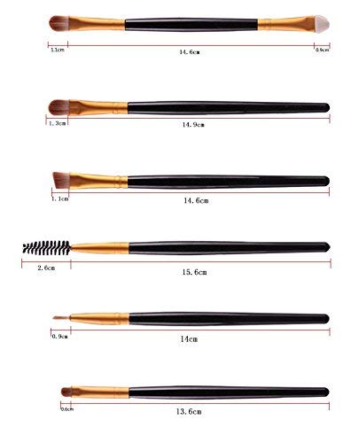 NEJLSD Eye Makeup Brushes Set 20, Eyeliner Eyeshadow Blending Brush, Wool Make Up Brush Set,Powder Face Foundation Eyeshadow Eyeliner Lip Cosmetic Brushes